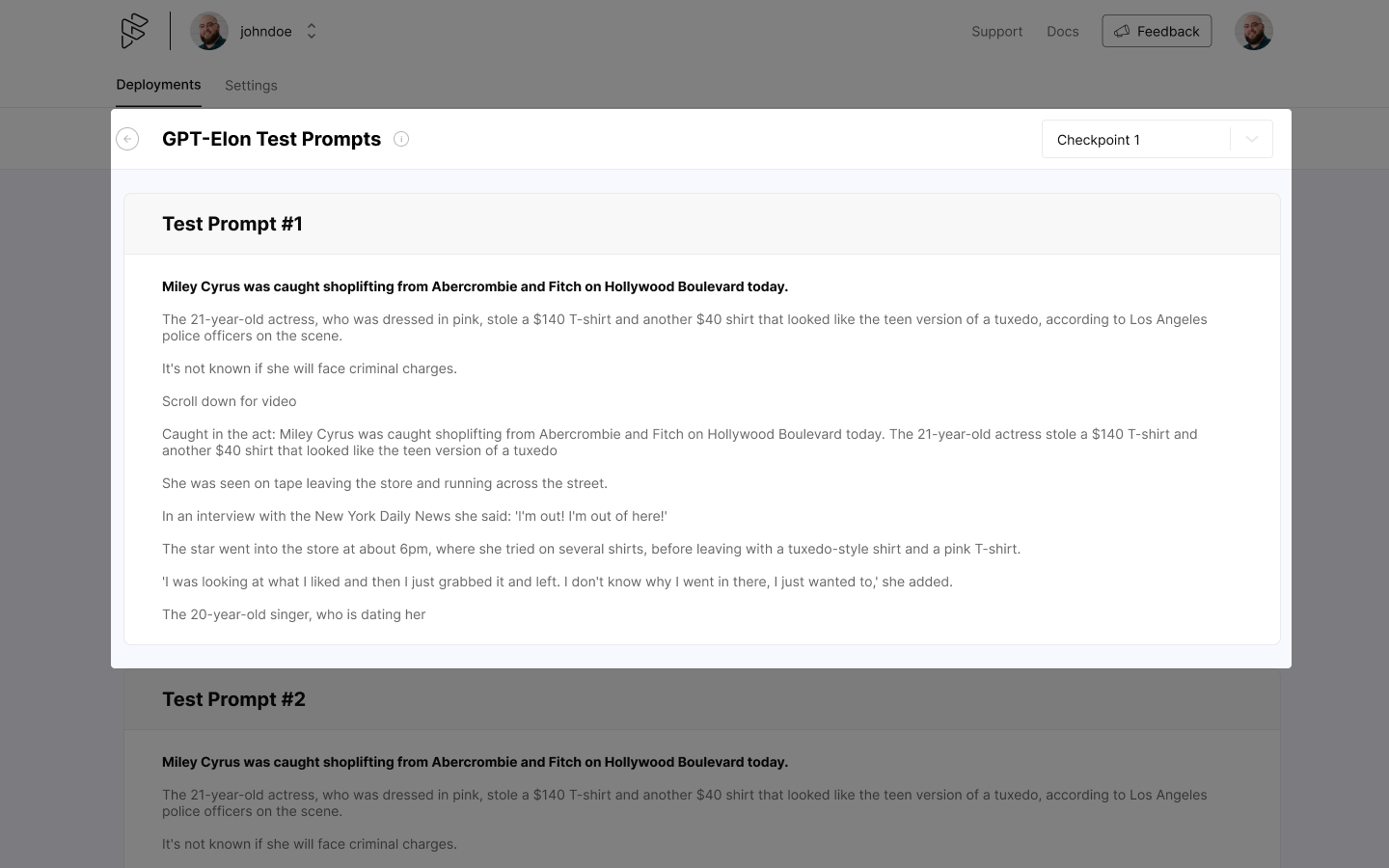 Forefront: Fine-tune and deploy GPT-J, GPT-16B, and GPT-NeoX